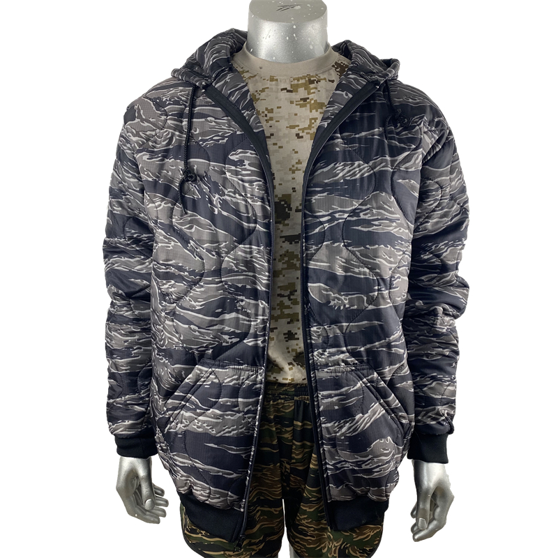 Wholesale Tiger stripe camo woobie hoodie waterproof light jacket ...