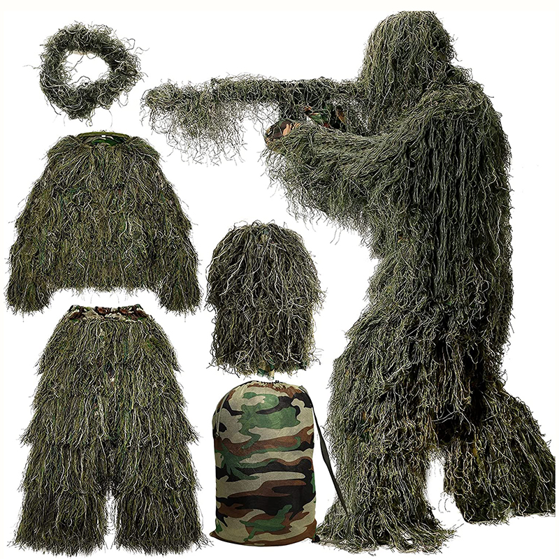 Wholesale Military Army Ghillie Suit Camo Woodland Camouflage Forest ...